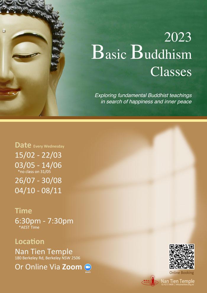 Basic Buddhism Class | Nan Tien Temple